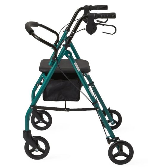 Medline Basic Steel Rollators