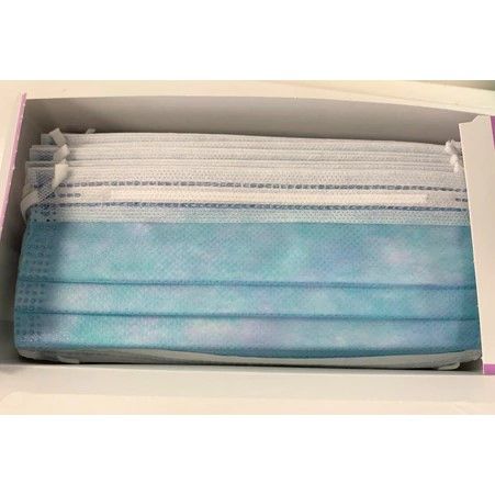 Cardinal Health ASTM Level 3 Blue Face Mask 50Ct