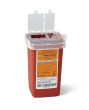 Medline Sharps Biohazard Needle Container 1Qt 1Ct
