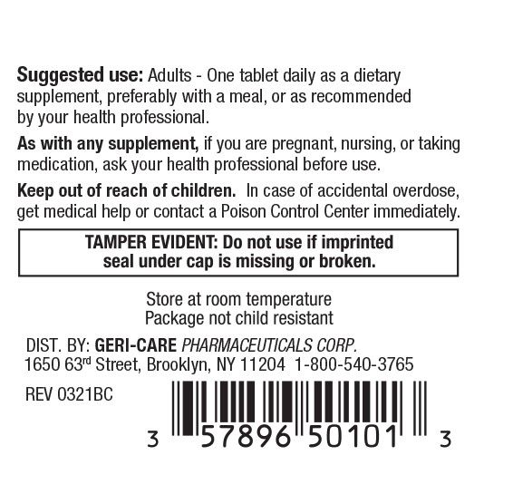 GeriCare One Daily Multivitamin Tablet 100Ct