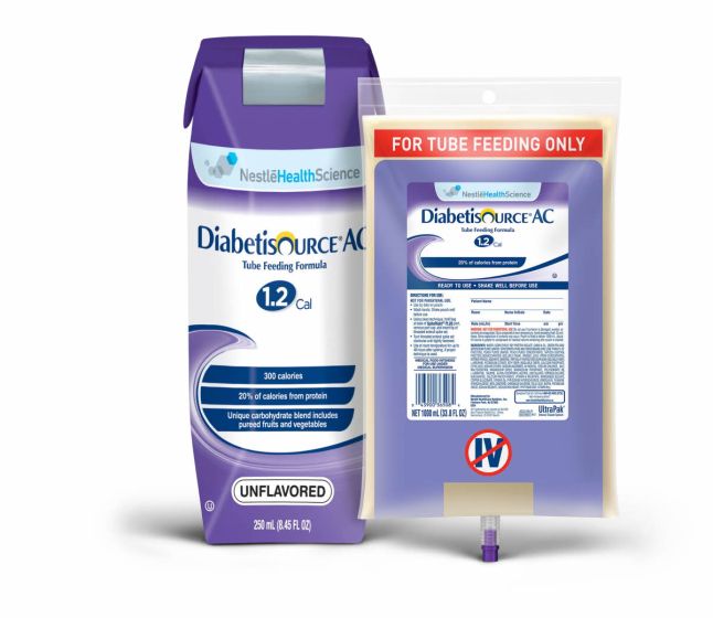 Diabetisource Ac Enteral Unflavored 8oz 24Ct