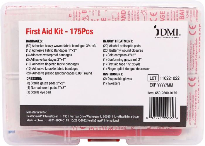 First Aid Kits by Healthsmart 1Ct