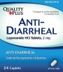 Quality Plus Anti-Diarrheal Loperamide Caplet 2mg 24Ct