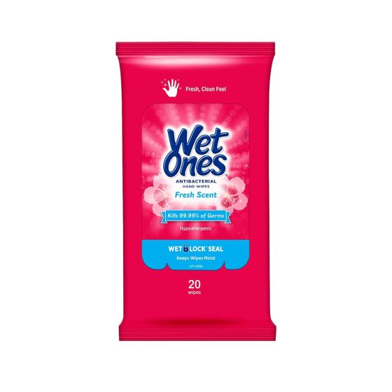 Wet Ones Antibacterial Wipes 400Ct