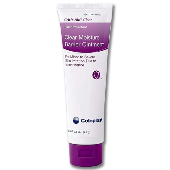 Critic-Aid Clear Barrier Cream, 2.5 oz. Tube, Case of 12