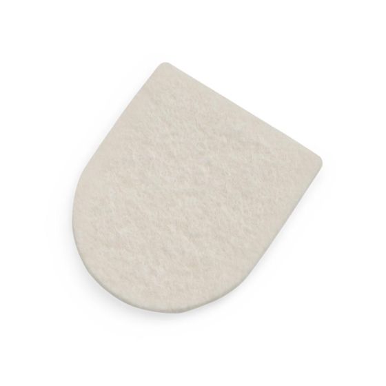 H-22 Heel Pads Orthopedic Felt White 100Ct