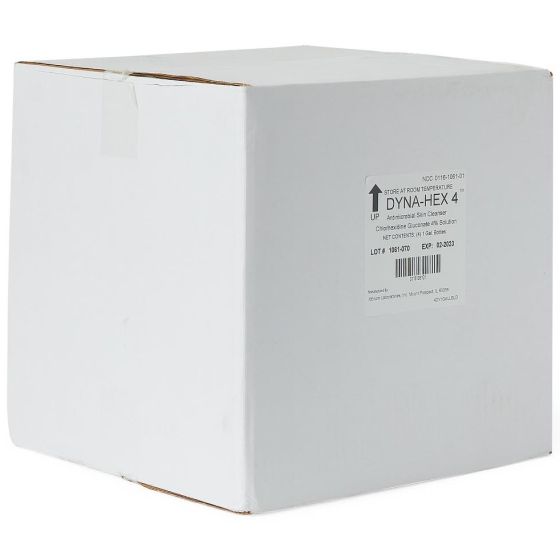 Dyna-Hex 4% CHG Liquid Surgical Scrub, 128 oz., One
