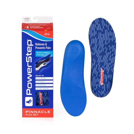 Pinnacle Plus Full-Length Orthotic Insoles with Met Pad - Shop All