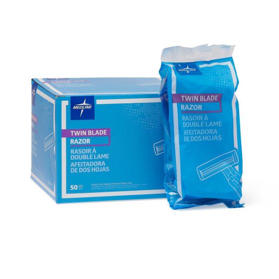 Medline Disposable Twin Blade Razors - Shop All