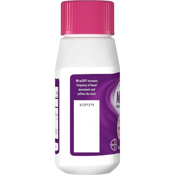 MiraLAX Unflavored Laxative Powder 8.3oz 12Ct