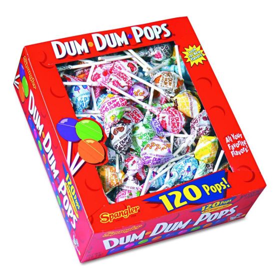 Dum Dums Lollipops Box 120Ct