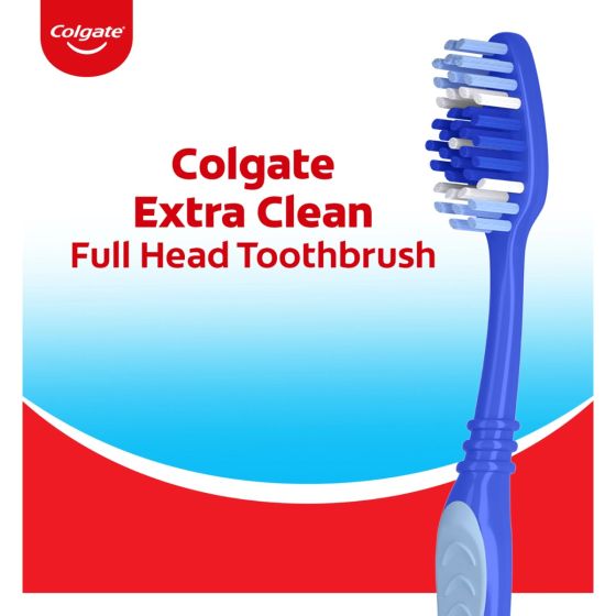 Colgate Extra Clean Adult Toothbrush Medium 1Ct