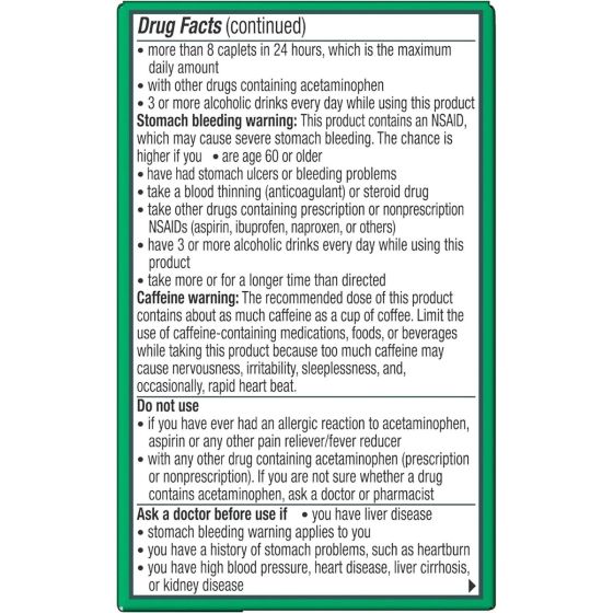 Excedrin Extra Strength Headache Relief Caplet 24Ct