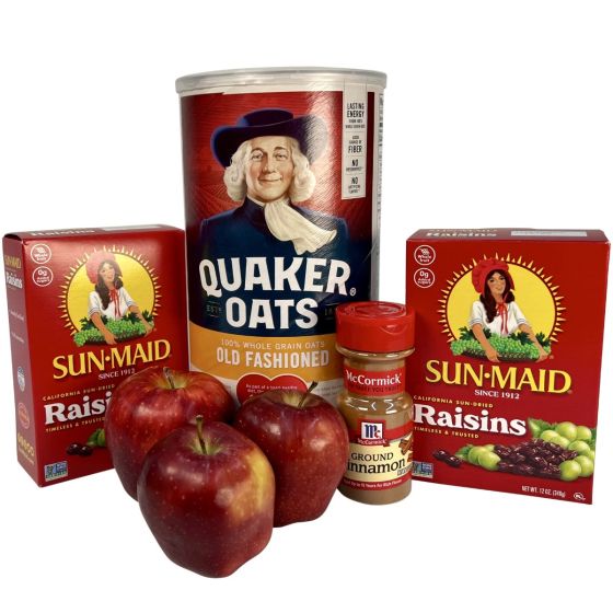 Fall Spice Oatmeal Box