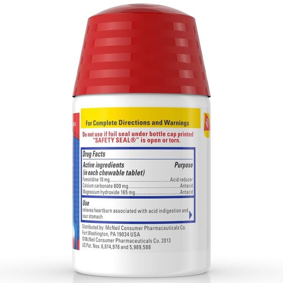 Pepcid Complete Chewable Tablet Berry 25Ct