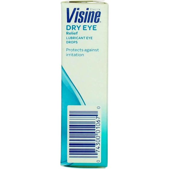 Visine Redness Relief Drops, 0.5 fl. oz. Bottle, One
