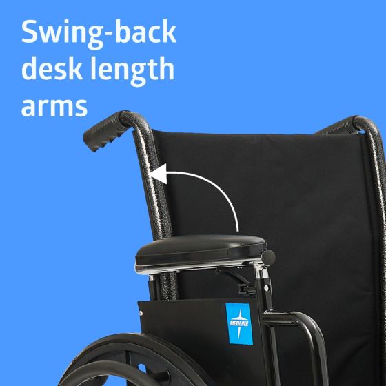 K3 Guardian Wheelchair with Nylon Upholstery