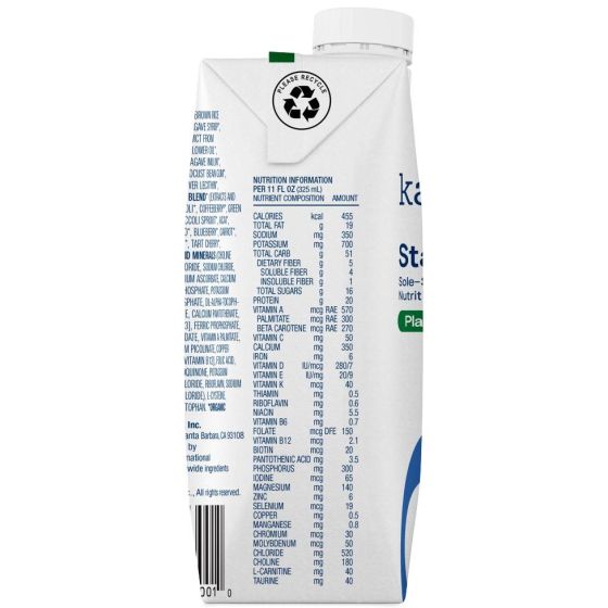 Kate Farms Standard Formula Plain 11oz Tetra Pak 1Ct