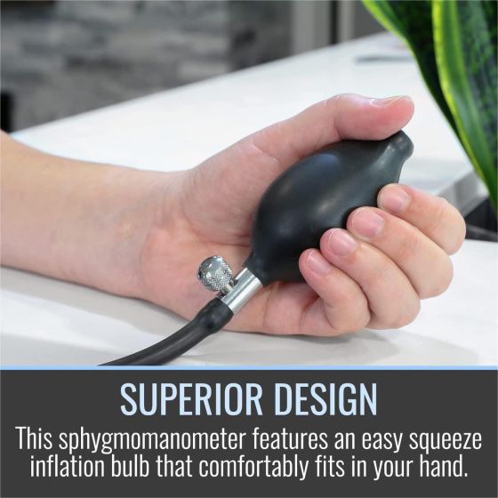 Precision Series Aneroid Sphygmomanometers Adult Large 1Ct