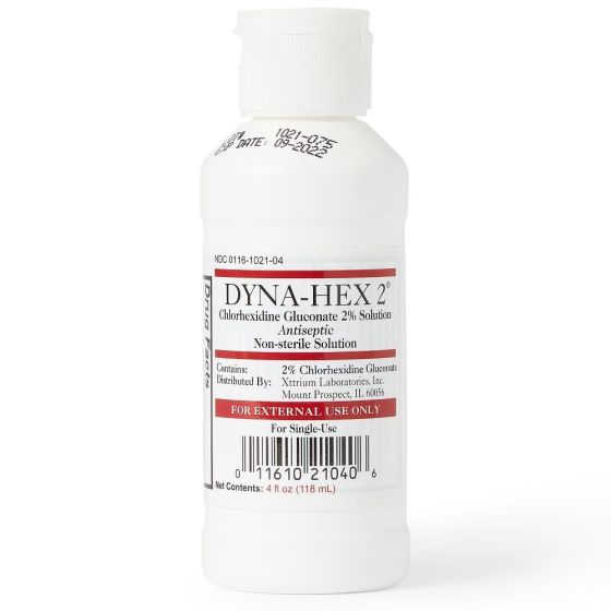 Dyna-Hex 2% CHG Scrub 4oz 1Ct