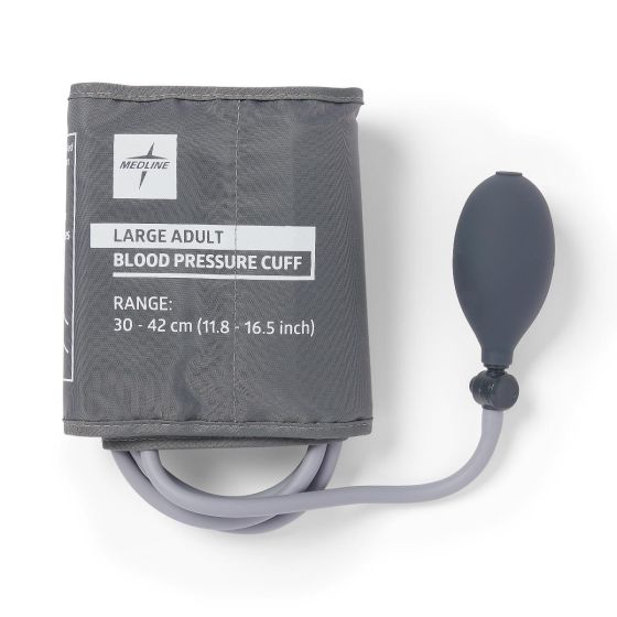 Medline Replacement Large Adult Blood Pressure Cuff 1Ct
