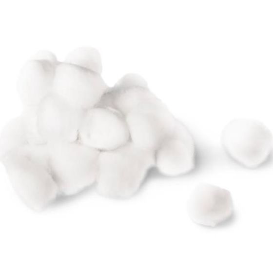 Nonsterile Rayon Balls, Size L, 0.9 g, 700 Count per Bag, Case of 2 ...