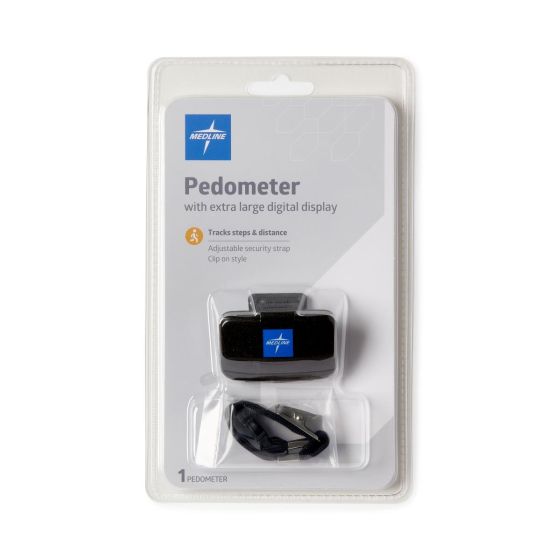 Deluxe Pedometer with Steps, Distance, and Calories