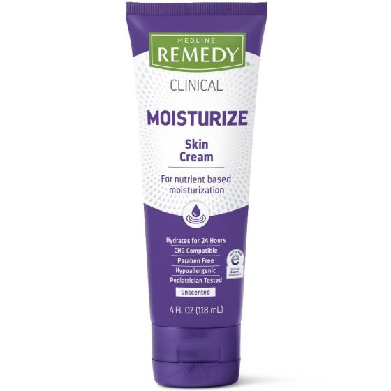 Medline Remedy Clinical Skin Cream Unscented 4oz 1Ct