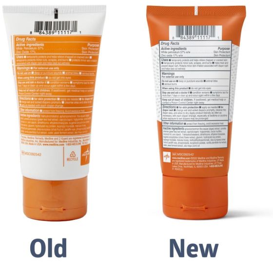 Medline Remedy Clinical Zinc Oxide Paste 2oz 24Ct