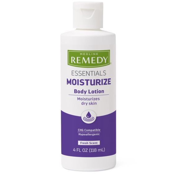 Medline Remedy Essentials Body Lotion 4oz 48Ct