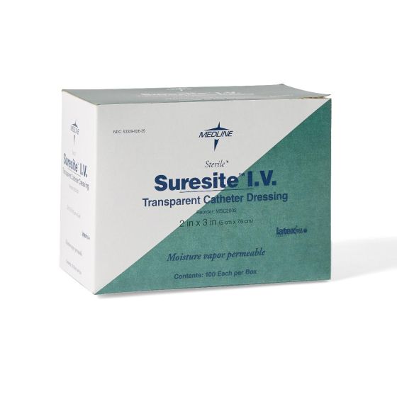 Suresite IV Transparent Dressing 2in x 3in 100Ct