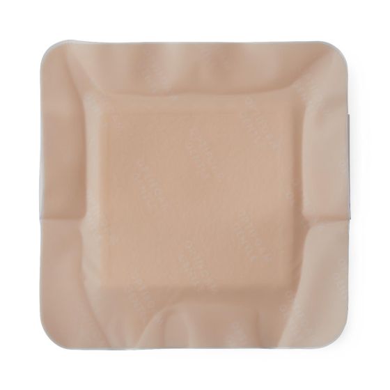 Optifoam Gentle Foam Dressing/Silicone Border 4x4 10Ct