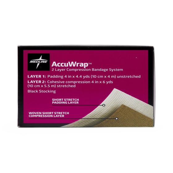 AccuWrap 2-Layer Compression Bandage System 1Ct