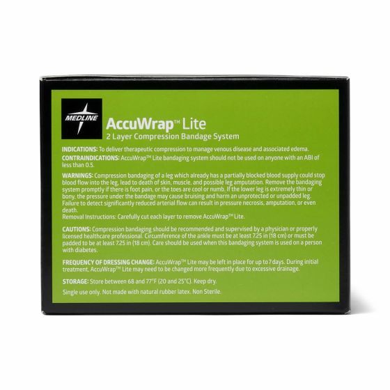 AccuWrap Lite 2-Layer Compression Bandage System 1Ct