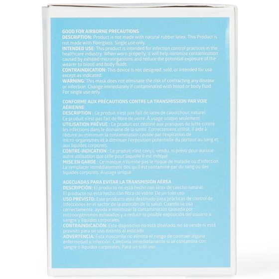 Medline N95 Flat-Fold Respirator Face Mask 210Ct