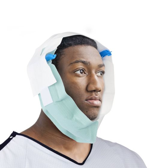 Medline Refillable Ice Bag with Clamp Closure and Dual Pouches 5in x ...