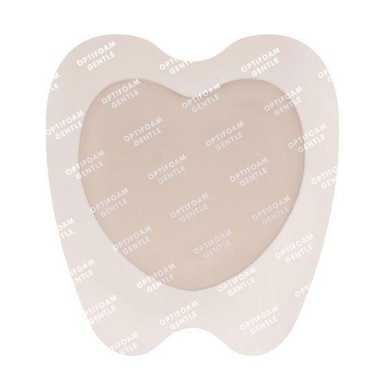 Optifoam Gentle Foam Dressing/Silicone Border Sm Sacrum 1Ct