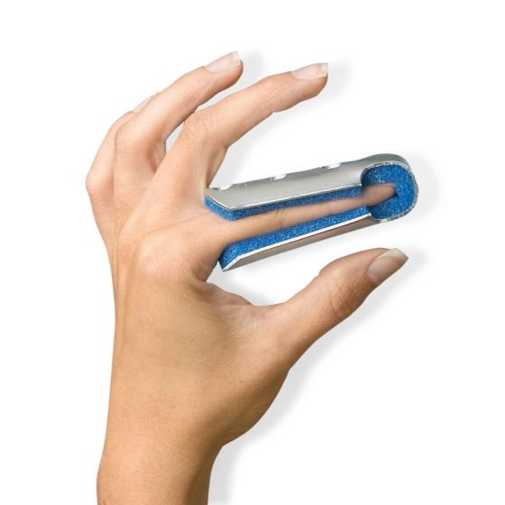 Medline Fold-Over Finger Cot Splints L 1Ct