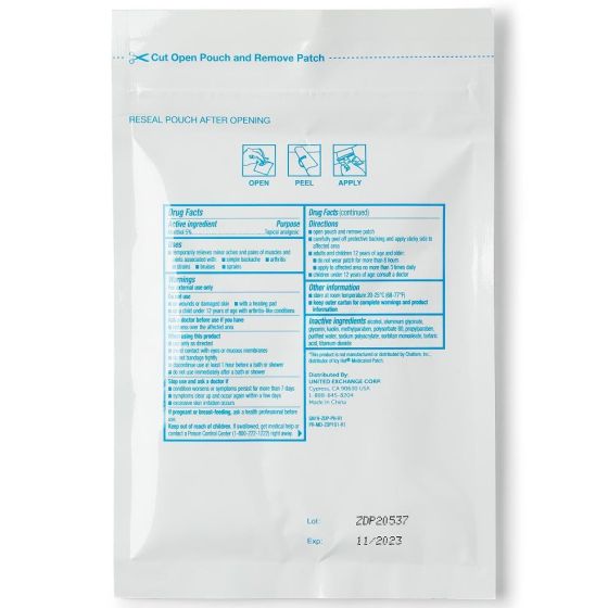 GoodSense X-Strength Medicated Cold/Hot Patch Small 5Ct