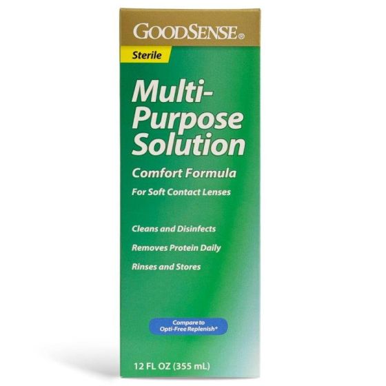 Multi Purpose Contact Lens Solution 12oz 1Ct