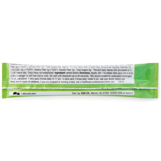 Benefiber Fiber Supplement On-the-Go Sticks 28Ct