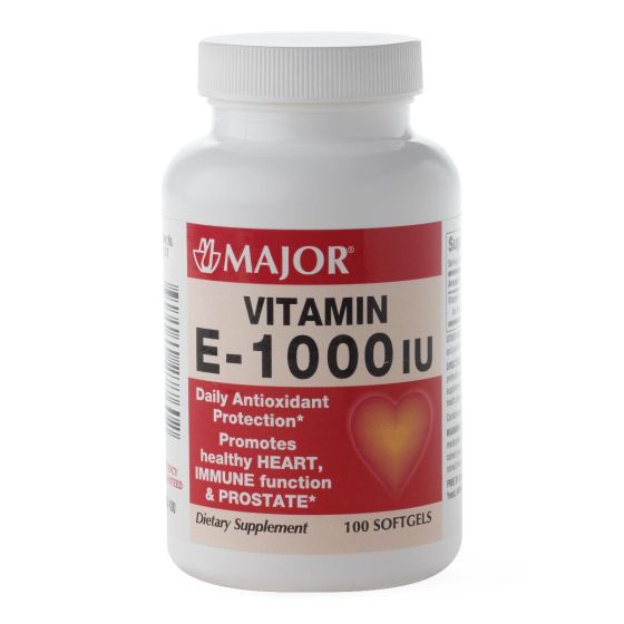 Major Vitamin E 450mg Softgels 100Ct