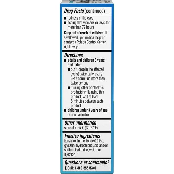 Alaway Antihistamine Eye Drops 0.34oz 1Ct