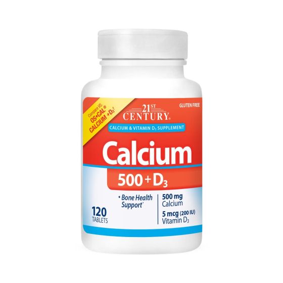 Oyster Shell Calcium Plus Vitamin D3 Tablet 120Ct