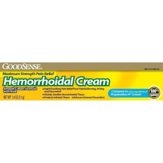 GoodSense Maximum Strength Hemorrhoid Cream 1.8oz 1Ct