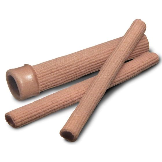 Visco-Gel Fully-Coated Ribbed Digital Tubes, 6 in, Beige, 3 Count per ...