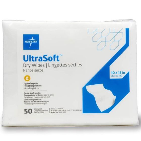 Medline UltraSoft Dry Cleansing Wipes - Shop All