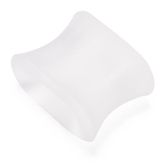 Medline Clear Gel Toe Spacers S 4Ct