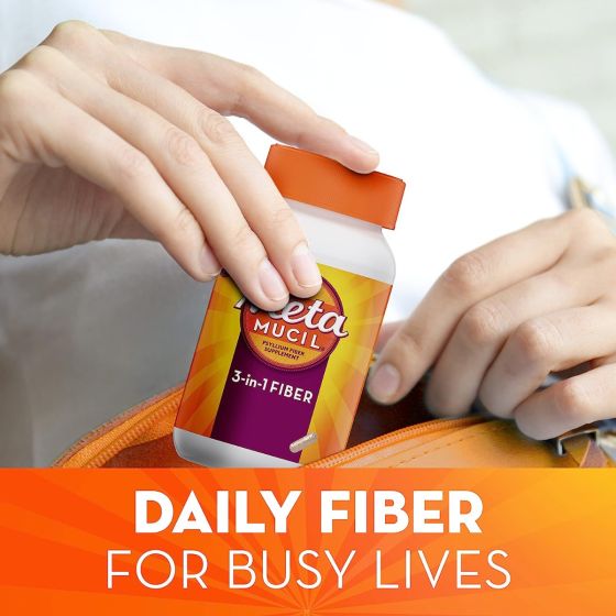 Metamucil Fiber Supplement Capsules 160Ct