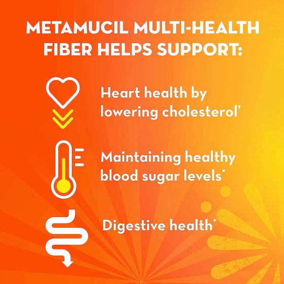Metamucil Fiber Supplement Capsules 160Ct